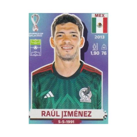 Comprar Cromo Raúl Jiménez Mexico Panini Fifa World Cup Qatar 2022