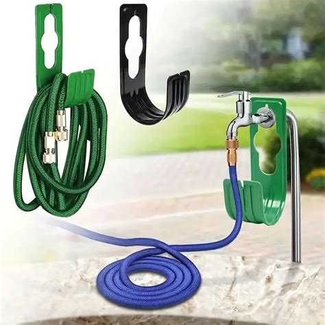 Garden Hose Wall Mounted Tap Watering Hose Organizer Storage Temu