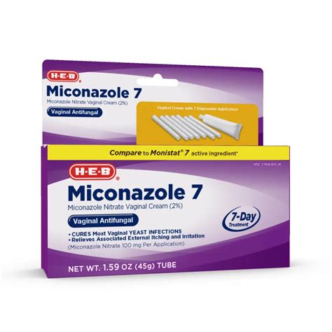 H E B Miconazole 7 Day Vaginal Cream Shop Medicines And Treatments At H E B