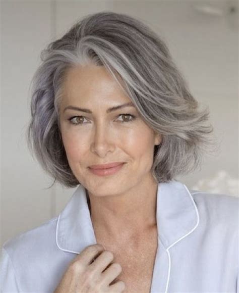 20 HAIRSTYLES FOR WOMEN OVER 50 Valemoods Short White Hair Short