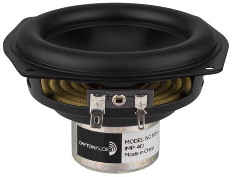 Dayton Audio Nd105 4 Mid Range