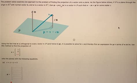Solved The Problem Below Explores One Approach To The Chegg