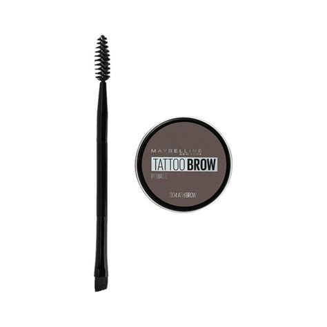 Maybelline Eyebrow Tattoo Brow Longlasting Eyebrow Pomade 04 Ash