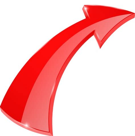 Red Arrow Royalty Free Vector Image VectorStock
