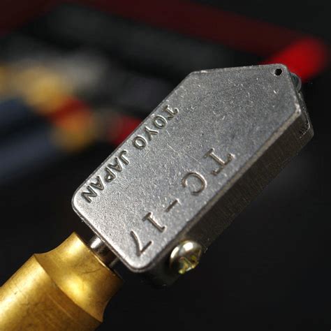 Toyo Tc 17 Glass Cutter Diamond Head For Cutting Glass With A Cut