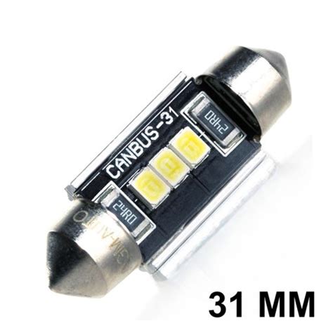 Navette Led Access Blanc C3w C5w C7w C10w De 28 à 42mm