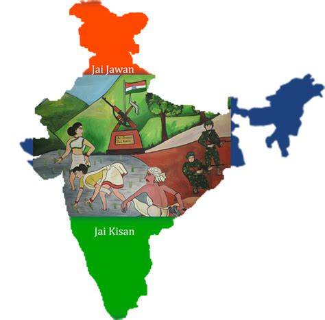 Jai Jawan Jai Kisan T Shirt For Sale By Artist Nandika Dutt