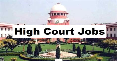 Madras High Court Recruitment 2023 Apply District Judge 50 Post
