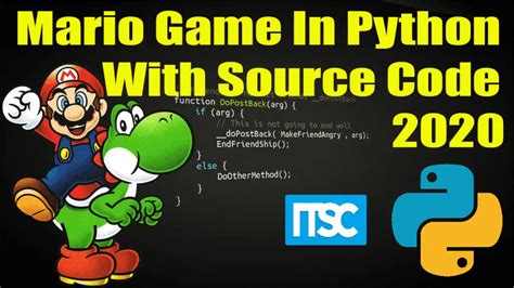 Mario Game In Python With Source Code Free 2022