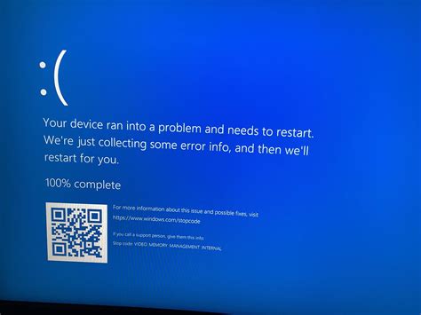 My Computer Got A Blue Screen And Wont Restart Help Windows10LTSC