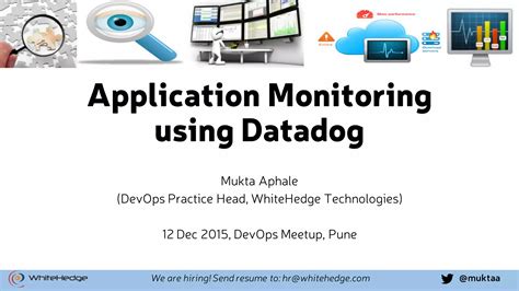 Application Monitoring Using Datadog Pdf Resume Writing And Advice
