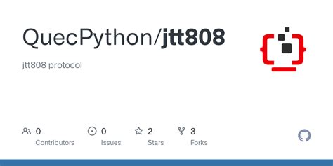 Github Quecpython Jtt Jtt Protocol
