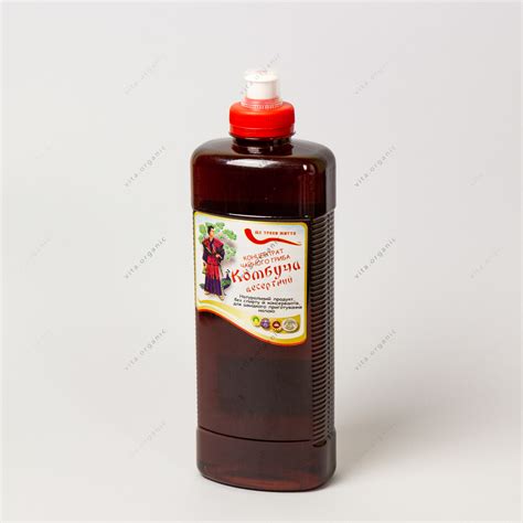 Концентрат чайного гриба Комбуча десертный 1л | vita.organic Украина