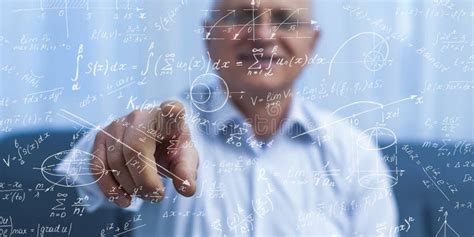 Mathematics Formulas High Education Concept Stock Image Image Of