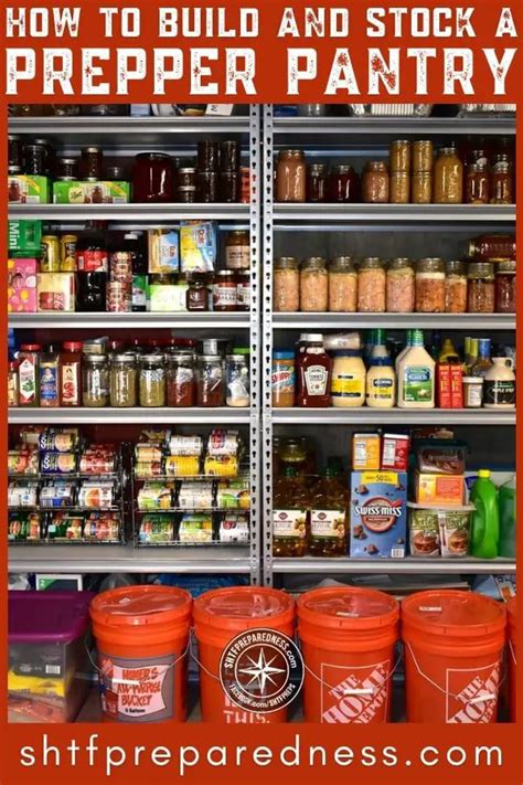 How To Build And Stock A Prepper Pantry