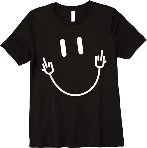 Funny Electrician T Shirt With Power Socket And Middle Finger Hand Icon