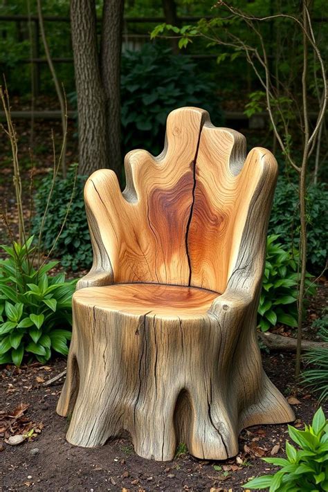 25 Tree Stump Decorating Ideas For Natural Garden Art Our Secondhand
