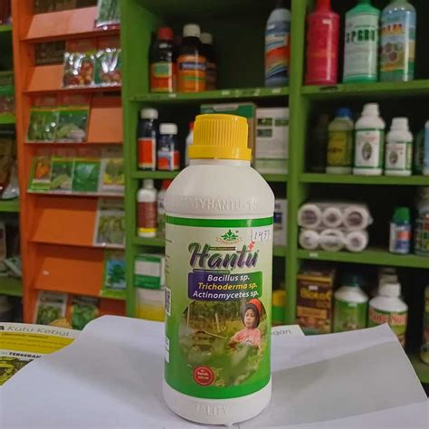 Jual Trichoderma 500ml Pupuk Cair Fungisida Hayati Hantu Bacillus Sp Trichoderma Sp