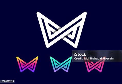 창조적 인 현대 편지 W 로고 디자인 벡터 일러스트 레이 션 0명에 대한 스톡 벡터 아트 및 기타 이미지 0명 Health 개념 Istock