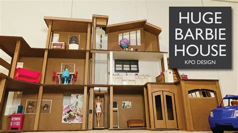 Diy Cardboard Barbie House Online