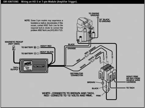 Wiring Diagram For Msd Ignition Box Connections