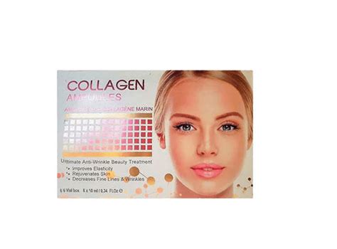 МОРСКИ КОЛАГЕН 10 мл за лице против бръчки 6ампули ДР ГРИЙН Newage Bg