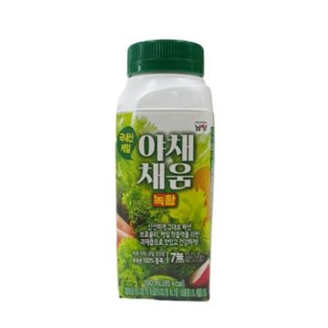야채채움녹황 190ml남양유업주 배민 장보기∙쇼핑