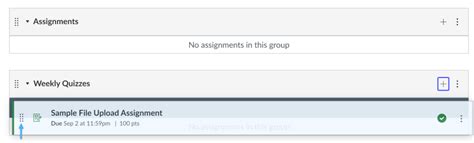 Use Weighted Assignment Groups In Your Canvas Course Courses At Uchicago
