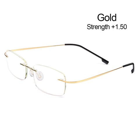 Unisex Classic Ultralight Frameless Frame Far Sight Eyewear Reading