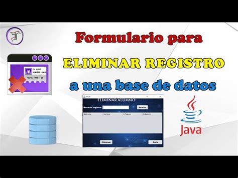 Formulario Para Eliminar Registro En Una Base De Datos En MySQL YouTube