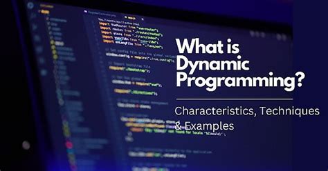 What Is Dynamic Programming Characteristics Techniques And Examples Imgur