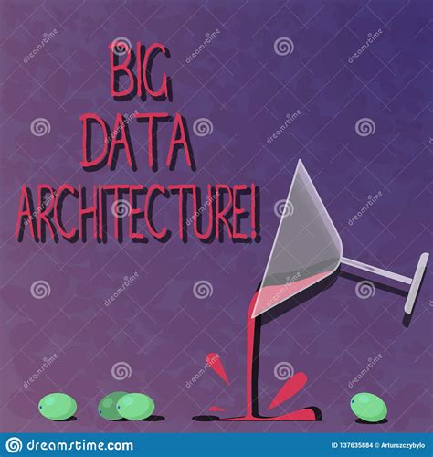 Word Writing Text Big Data Architecture Business Concept For Designed To Handle The Analysis Of