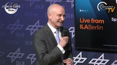 Space Café Live From Ila “33 Minutes With Dr Holger Krag Esa Youtube