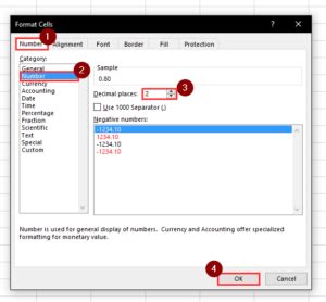 How To Round Numbers Without Formula In Excel Sheetaki