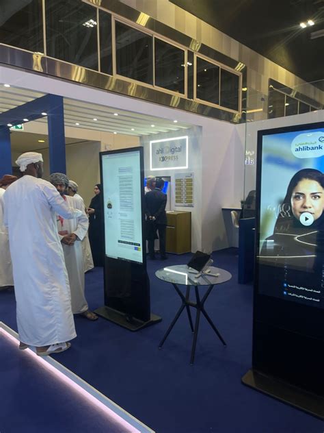 Haitham Albalushi On Linkedin Thrilled To Visit Our Both And Be Proud Part Of Ahlibank Team At