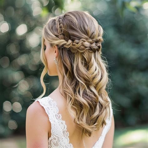 50 Peinados De Boda Elegantes Para Media Melena