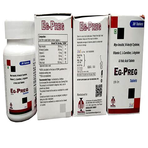Eg Preg Tablets Lavanya Biotech