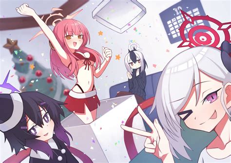 Kayoko Aru Mutsuki And Haruka Blue Archive Drawn By Hibuntsukasa