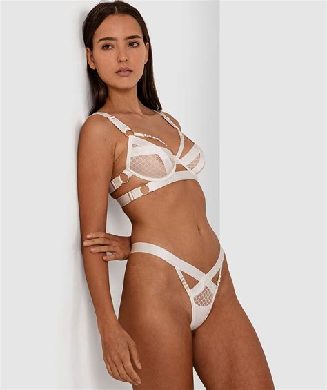 Bras N Things Night Games Utility Bralette Ivory 01331802