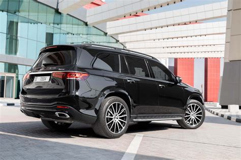 Rent Mercedes Gls Black In Abu Dhabi Suv Octane Rent
