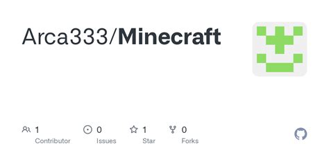 GitHub Arca Minecraft