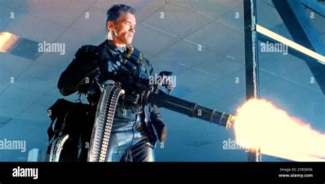 Terminator 2 Judgment Day 1991 Tristar Pictures Film With Arnold