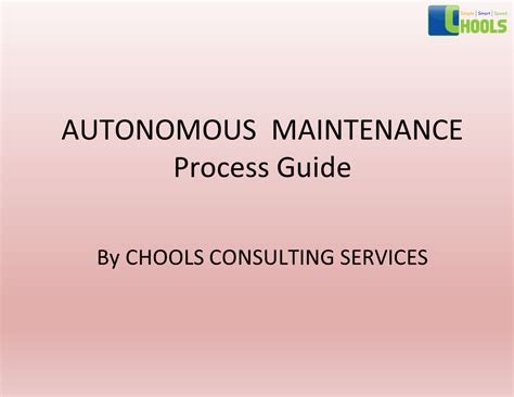 Autonomous Improvement Chools