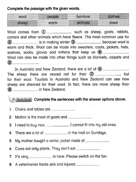 english exercise y2 pdf