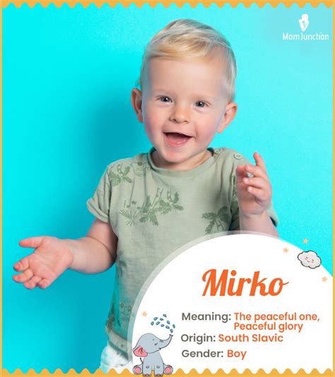 Mirko Name Meaning Origin History And Popularity