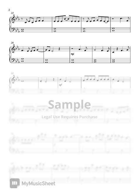 Jason Derulo Savage Love Easy 악보 By Pianogenius