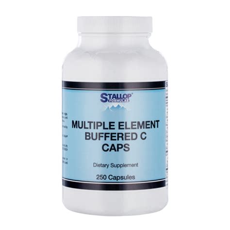 Multiple Element Buffered C Capsules For Immune Support † Stallop