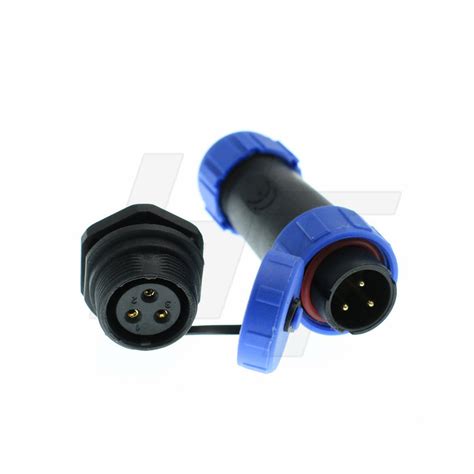Amazon HangTon HE17 3 Pin Connector 12 High Current IP68