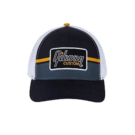 Gibson Cap Custom Shop Premium Trucker Hat Ga Cusc Reverb