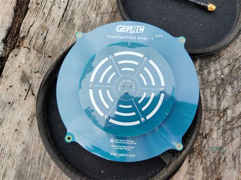 НОВА Антена GEPRC Triple Feed Patch Array G dbi RHCP FPV R L